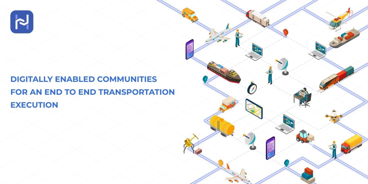 Digitally enabled communities for an end to end transportation execution - Hypertech Logistics